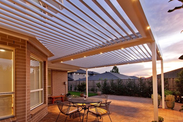 Louvred Roof Openable Patio - Eclipse